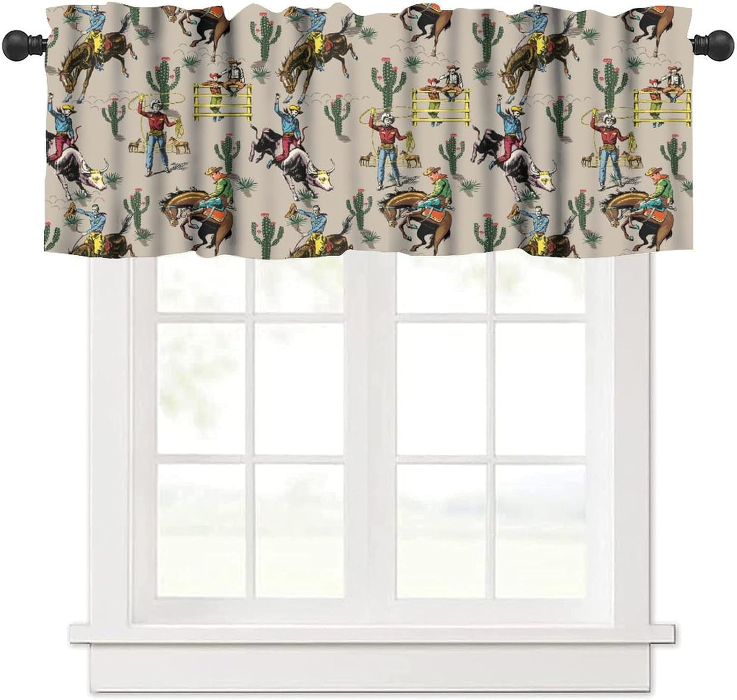 wecgfvo Forest Camouflage Valance Curtain Forest Camo Conifer Oak ...