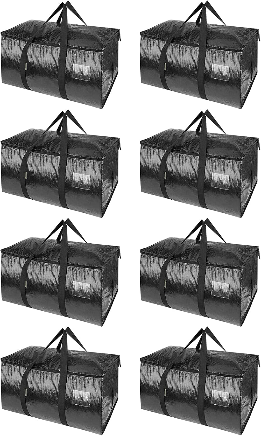 wedgthjk 8-Pack Oversized Moving Bags with Reinforced Handles, Heavy ...