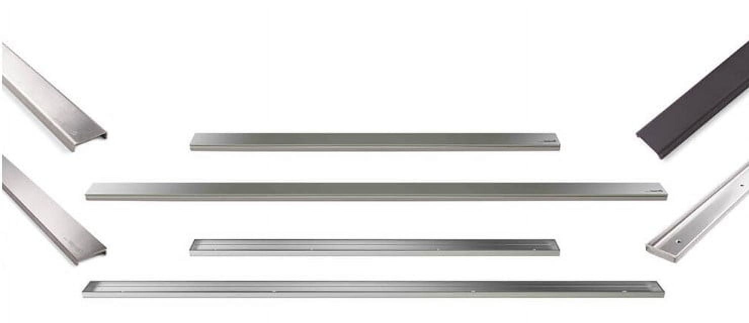 wedi® Linear Drain Cover Plates - Tileable Finish (35 1/16"x1 3/4"x1/2 ...