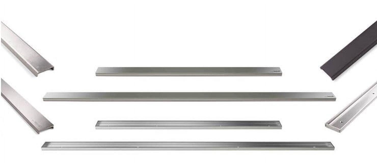 wedi® Linear Drain Cover Plates - Tileable Finish (35 1/16"x1 3/4"x1/2 ...