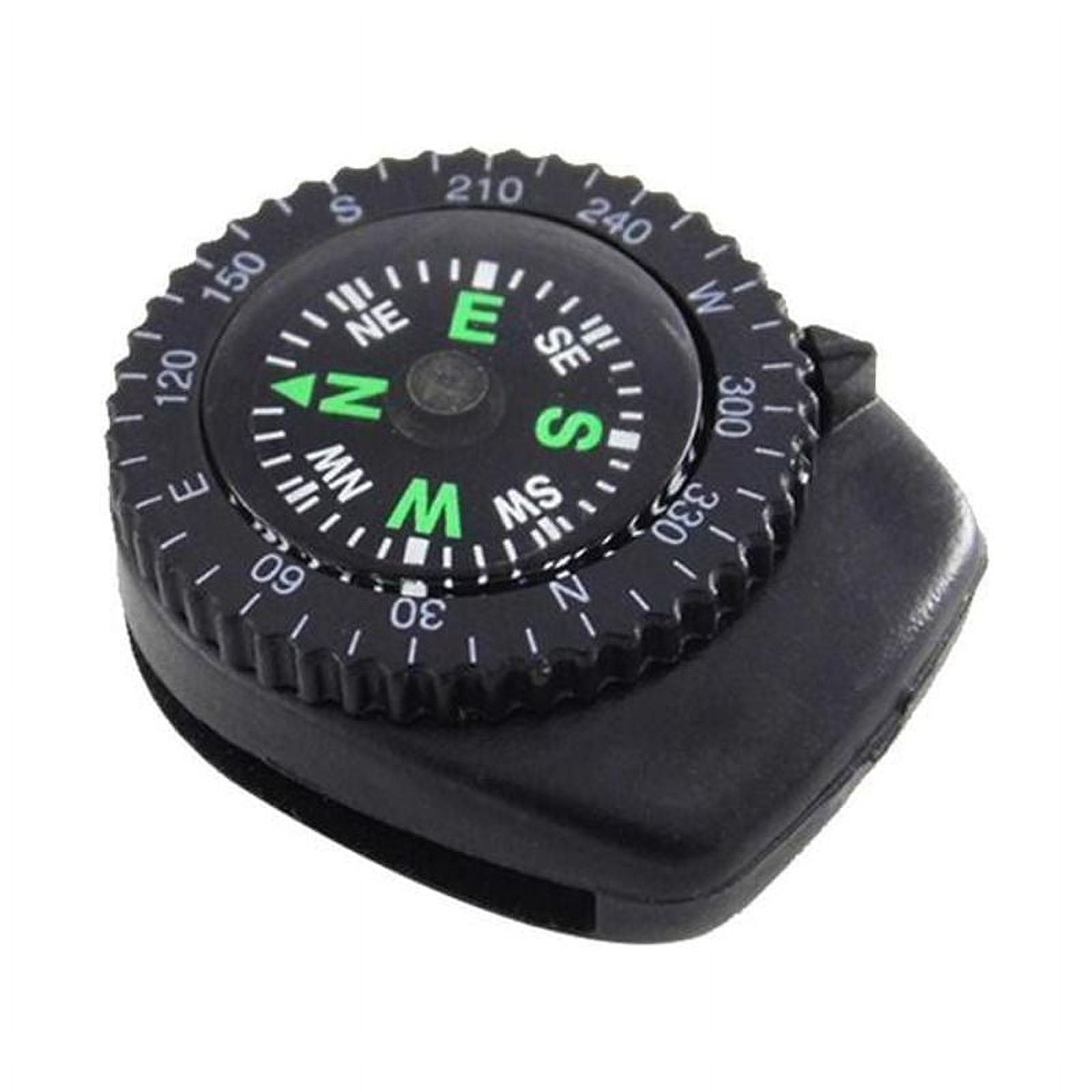 weeee Button Compass Mini Black Survival Compass Compass for Hiking Oil ...