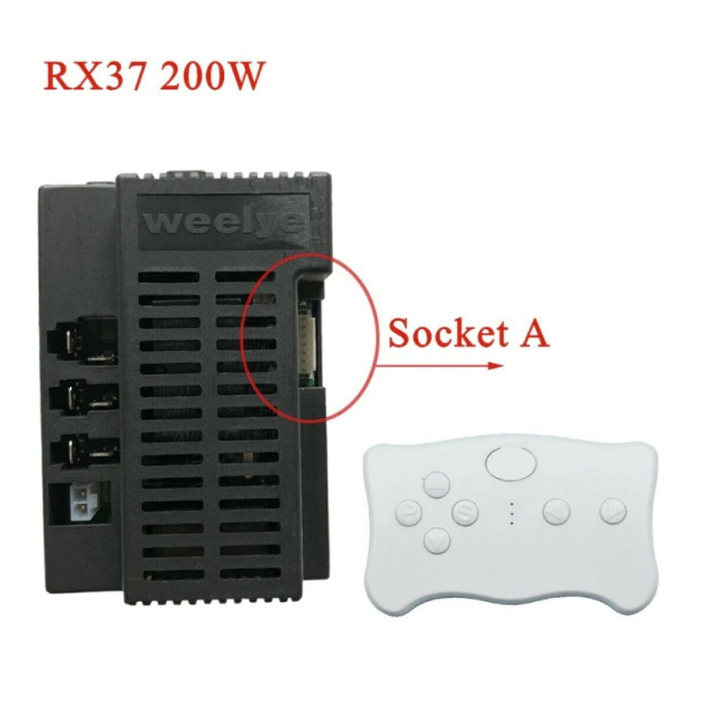 weelye Control Box Receiver Remote Control Kids Electric Ride on Toy Car RX37 A 12V Full set ...