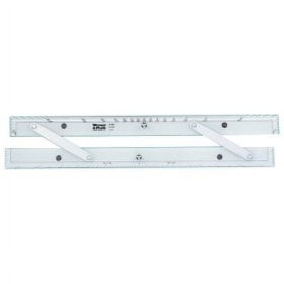 weems & plath marine navigation parallel ruler (aluminum arms, 18-inch ...