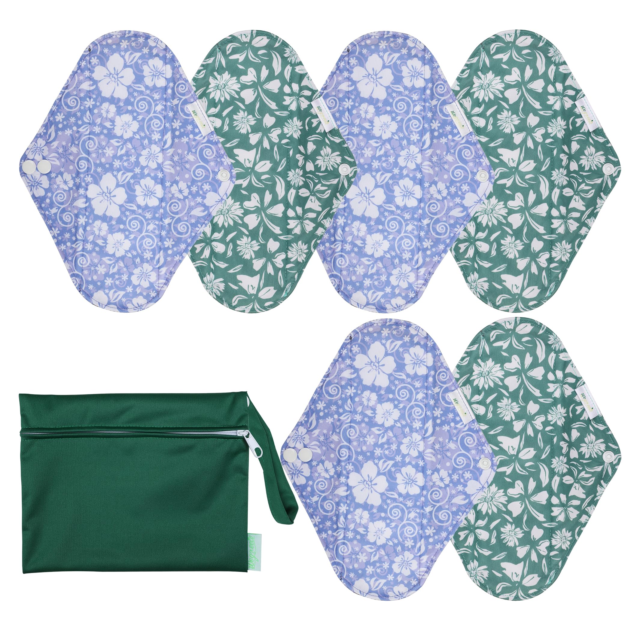 wegreeco Reusable Sanitary Pads - Cloth Sanitary Pads | Light ...
