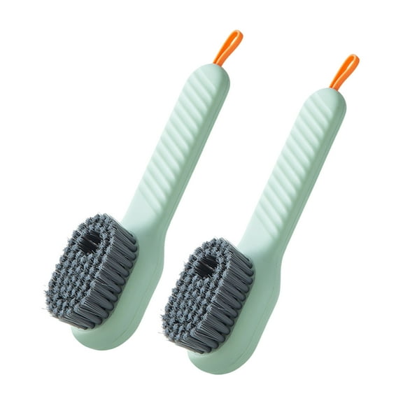 Konex Heavy Duty Scrub Brush Nylon with Wood Handle for Multi-Surface ...