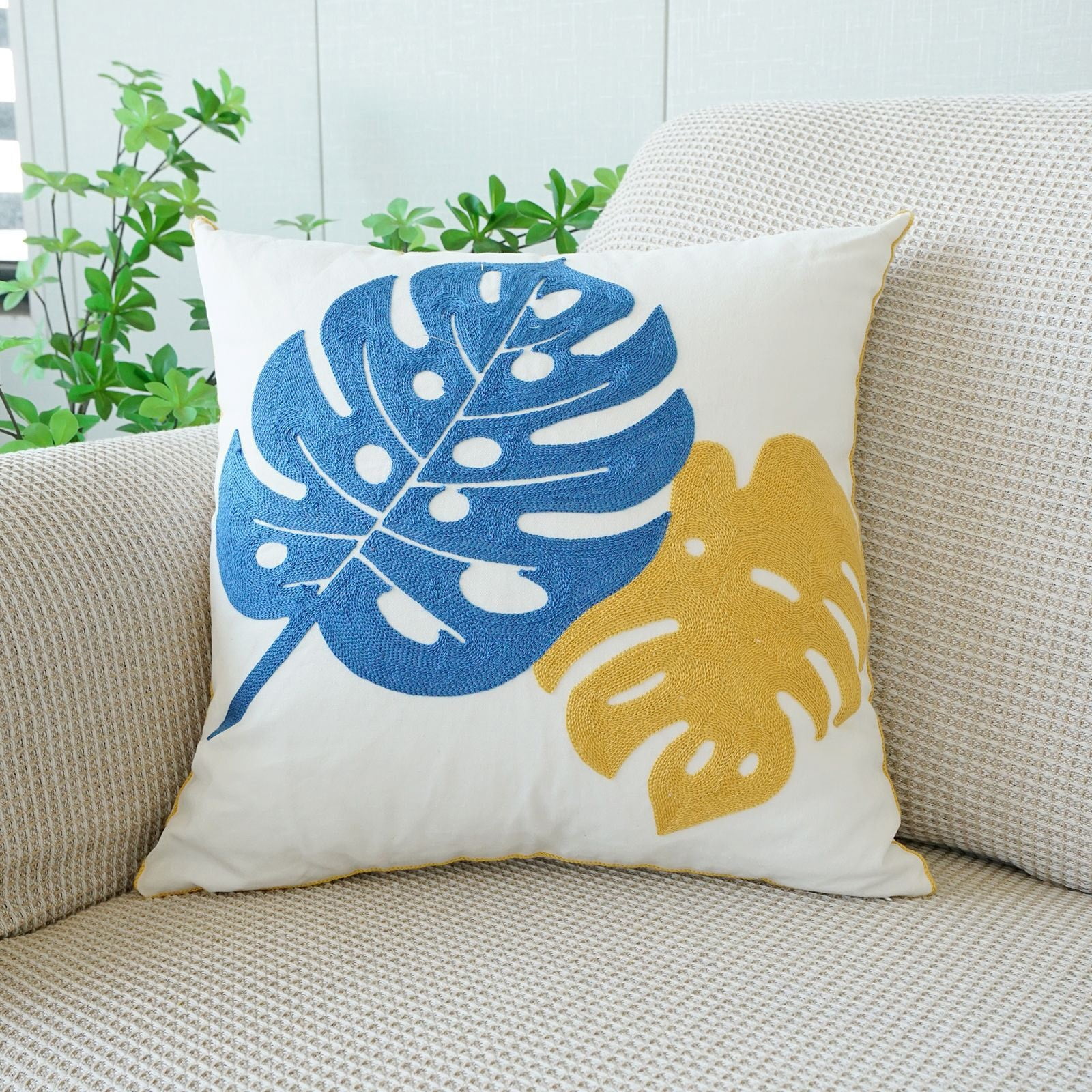 weibbin Boho Decorative Pillows for Bed, Modern Throw Pillows Covers ...