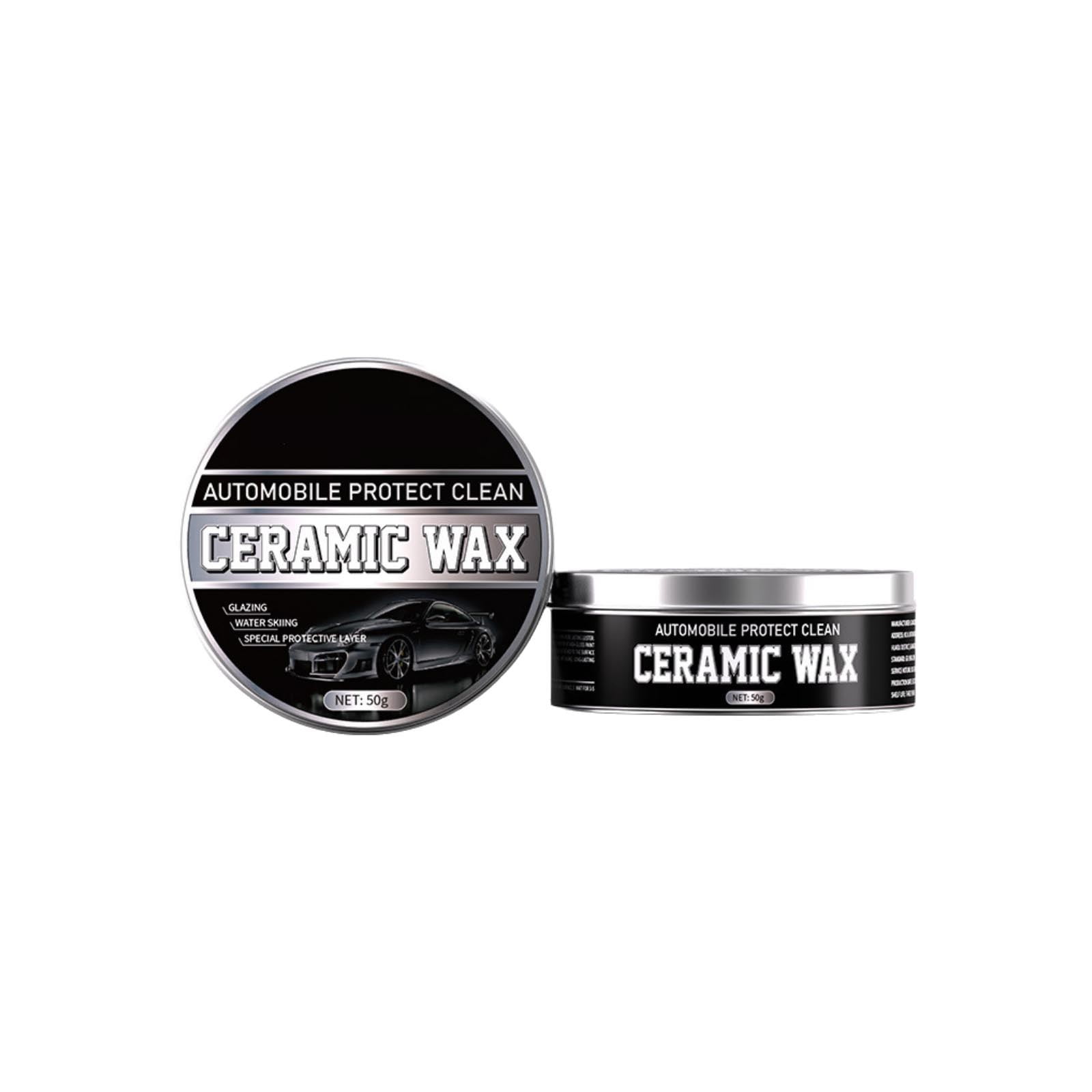 weibbin Car Wax Solid Auto Carnauba Cars Care Polish Cleaner Waxing ...