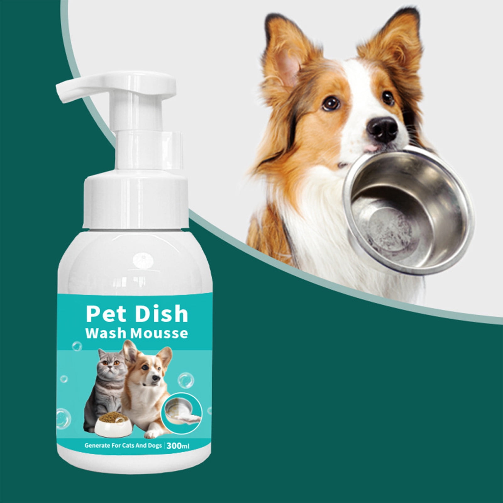 weibbin Dog Bowl Cleaner Free Dish Washing Liquid formulated for Pets ...