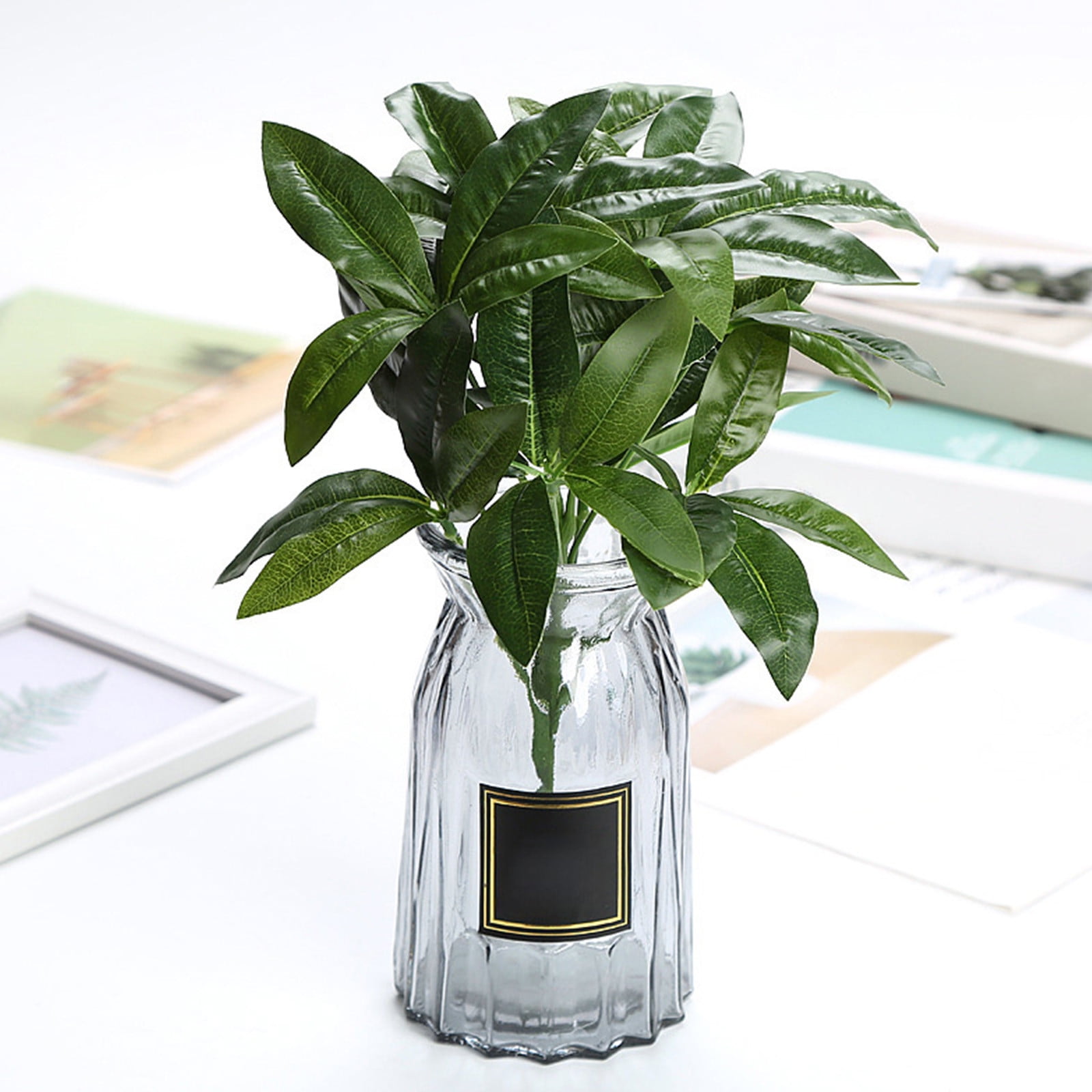 weibbin Fake Money Tree,Artificial Money Tree Indoor Plants,Faux ...