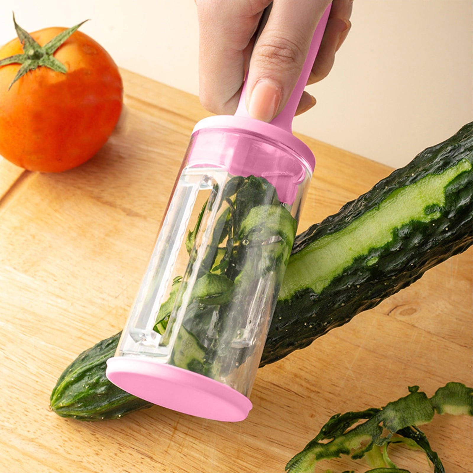 weibbin Multi-Function Storage Paring Knife, Fruit And Vegetable Peeler ...