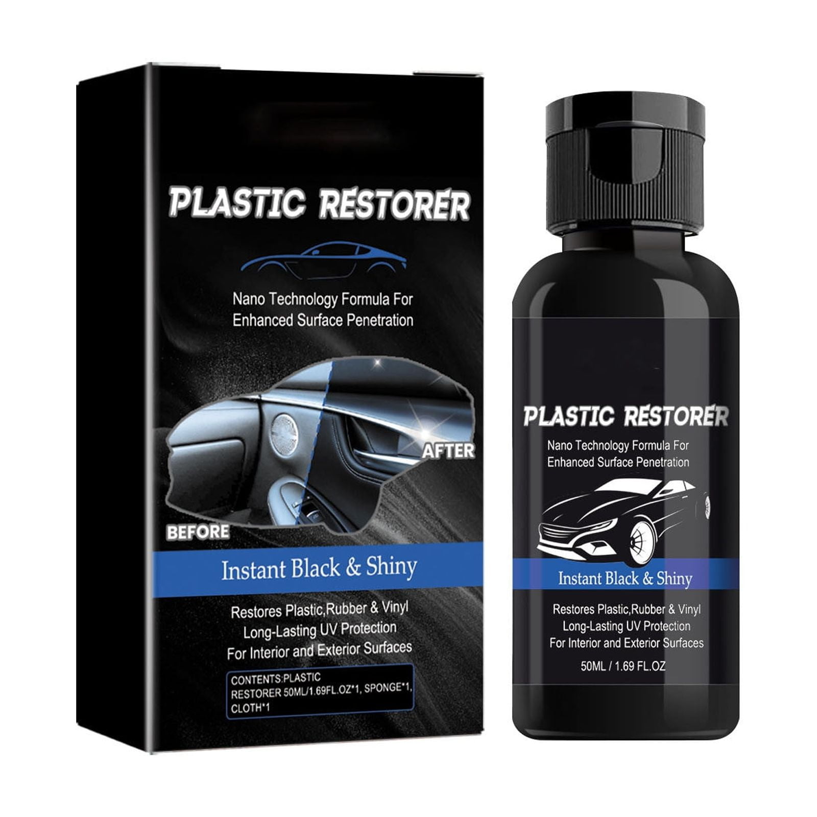 weibbin Plastic Restorer | Bring Plastic, Rubber, and Vinyl Back to ...