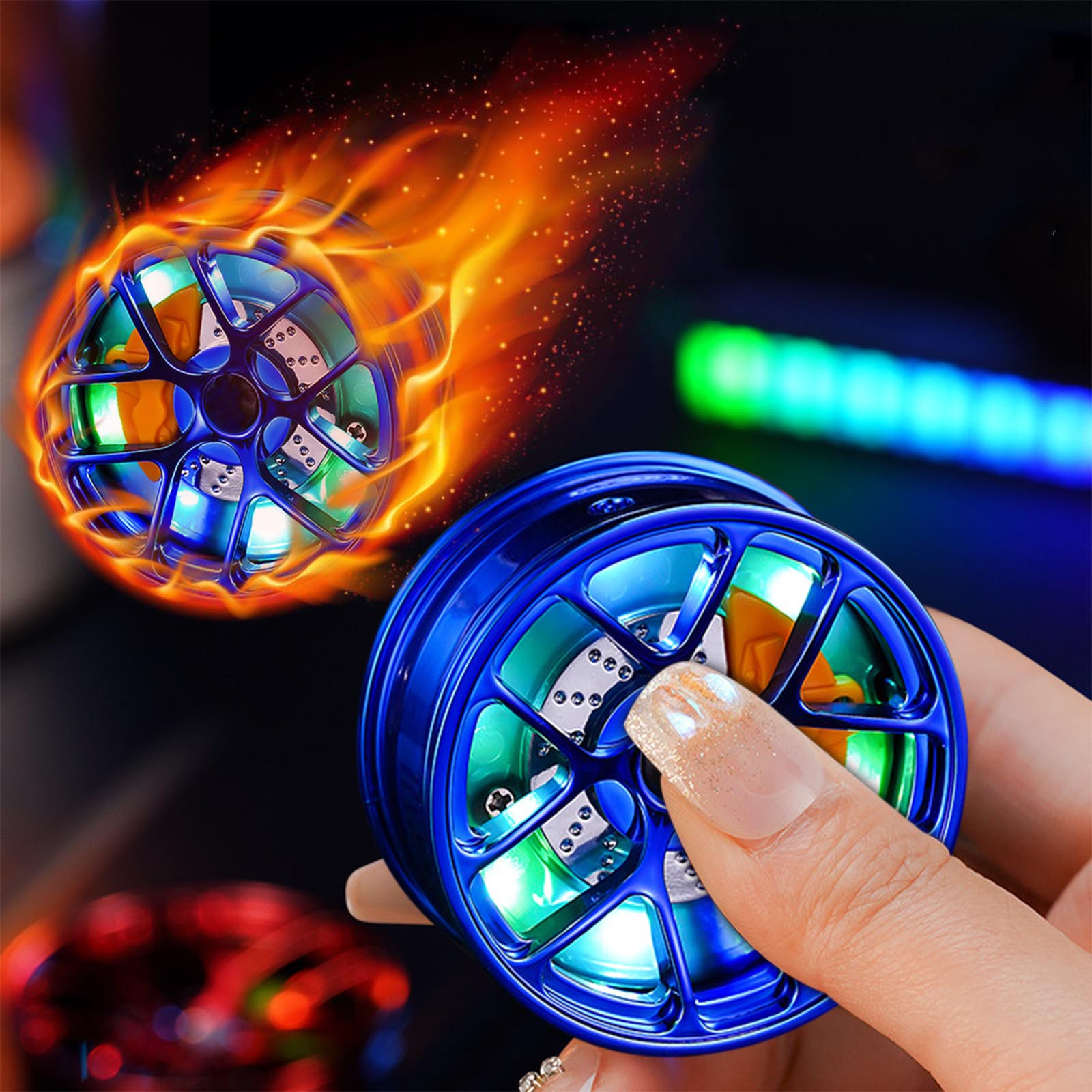 weibbin Silent Tungsten Wire Igniter - Wheel Shape Igniter Cool Light ...