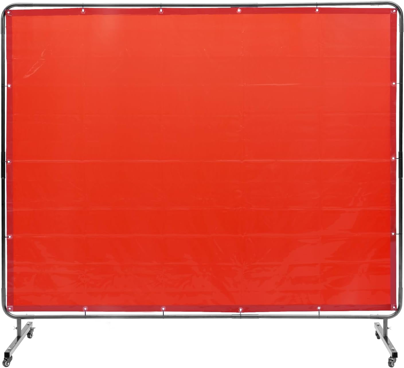 **welding screen with frame, 6' x 8' welding curtain screen, flame ...
