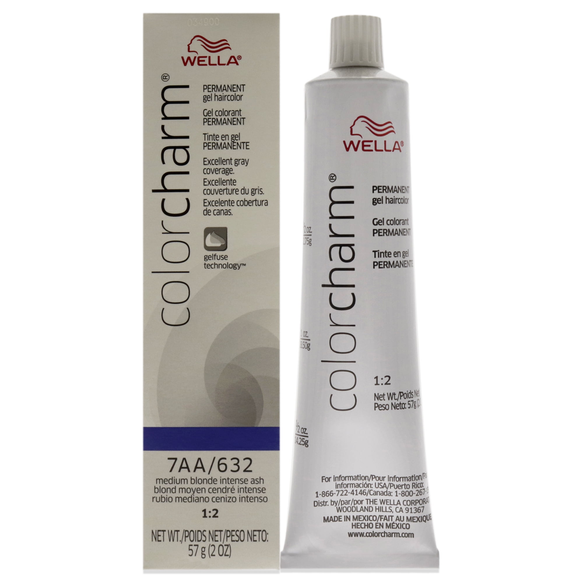 wella color charm perm gel 7aa, 2 oz. - Walmart.com