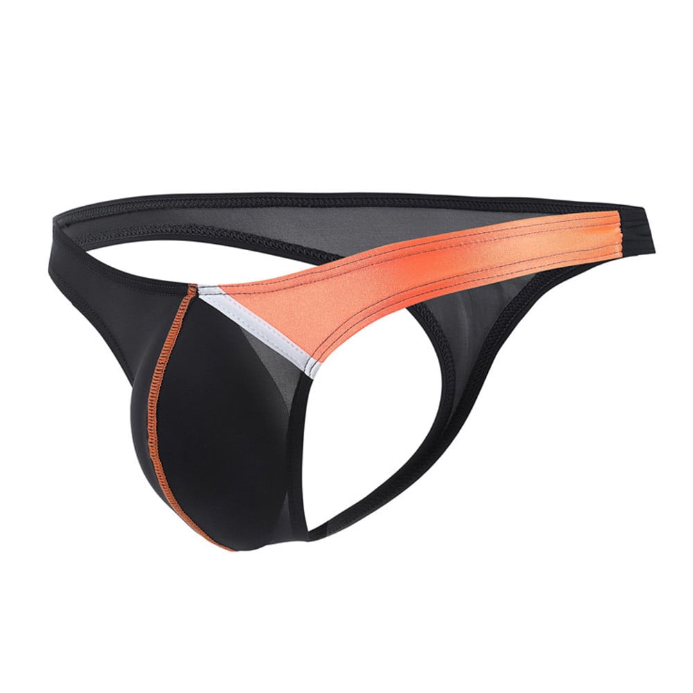 Wendunide Mens Underwear Sexy Gay Underwear Mens Ultr Thin Ice Silk