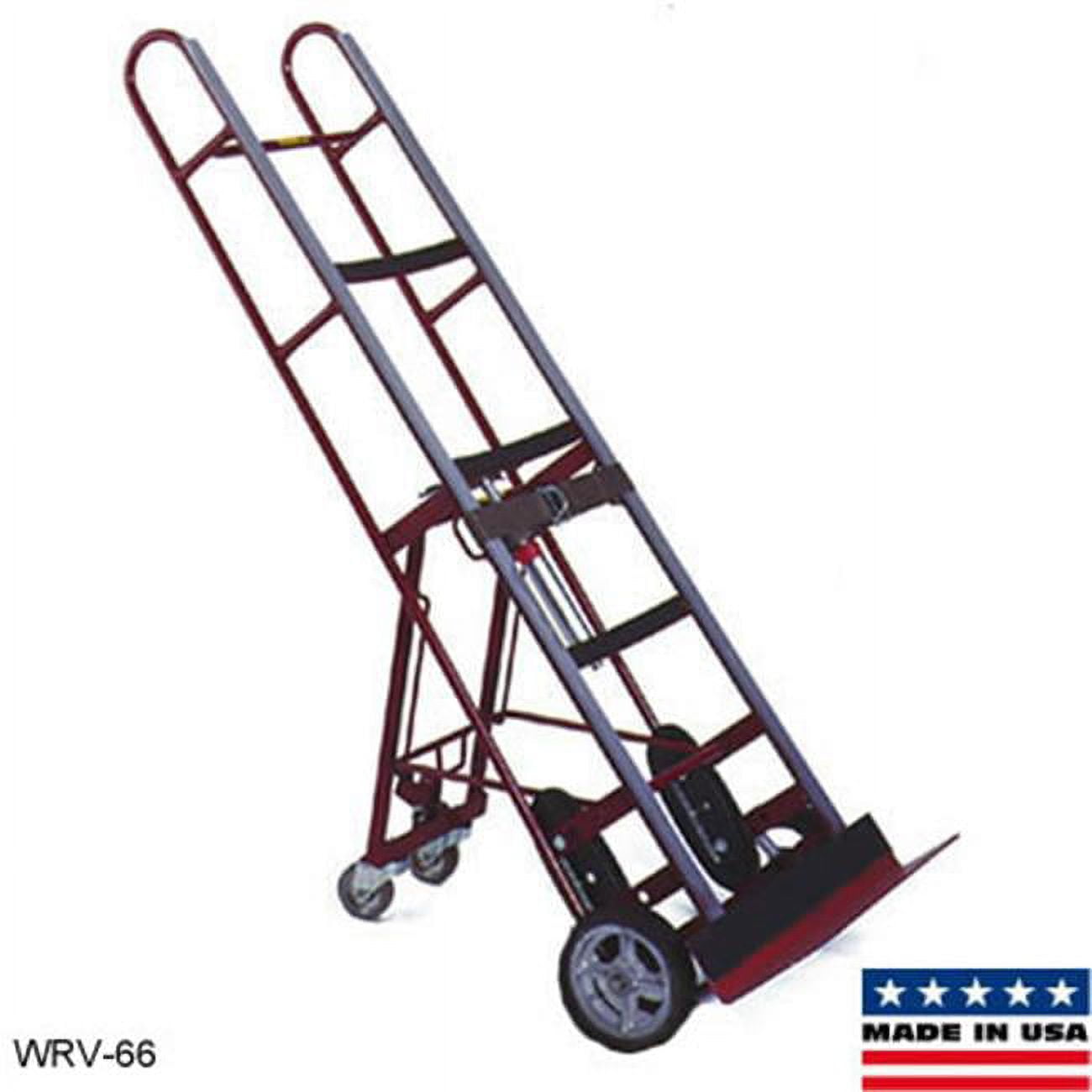 Wesco 60 in. H Heavy Duty Steel Vending Machine Truck With 8 in. Mold ...