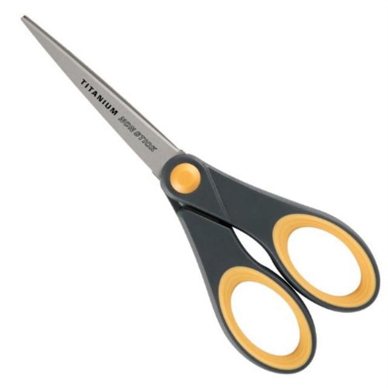 westcott titanium bonded non stick scissors, 7" straight - Walmart.com