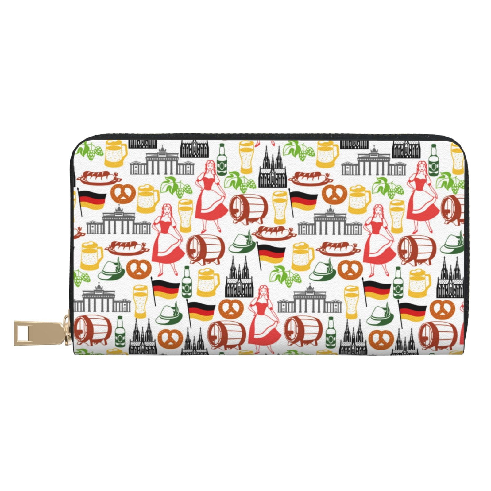 western scenery Wallet Women, Leather Bifold Multi Card Wallet, Women's ...