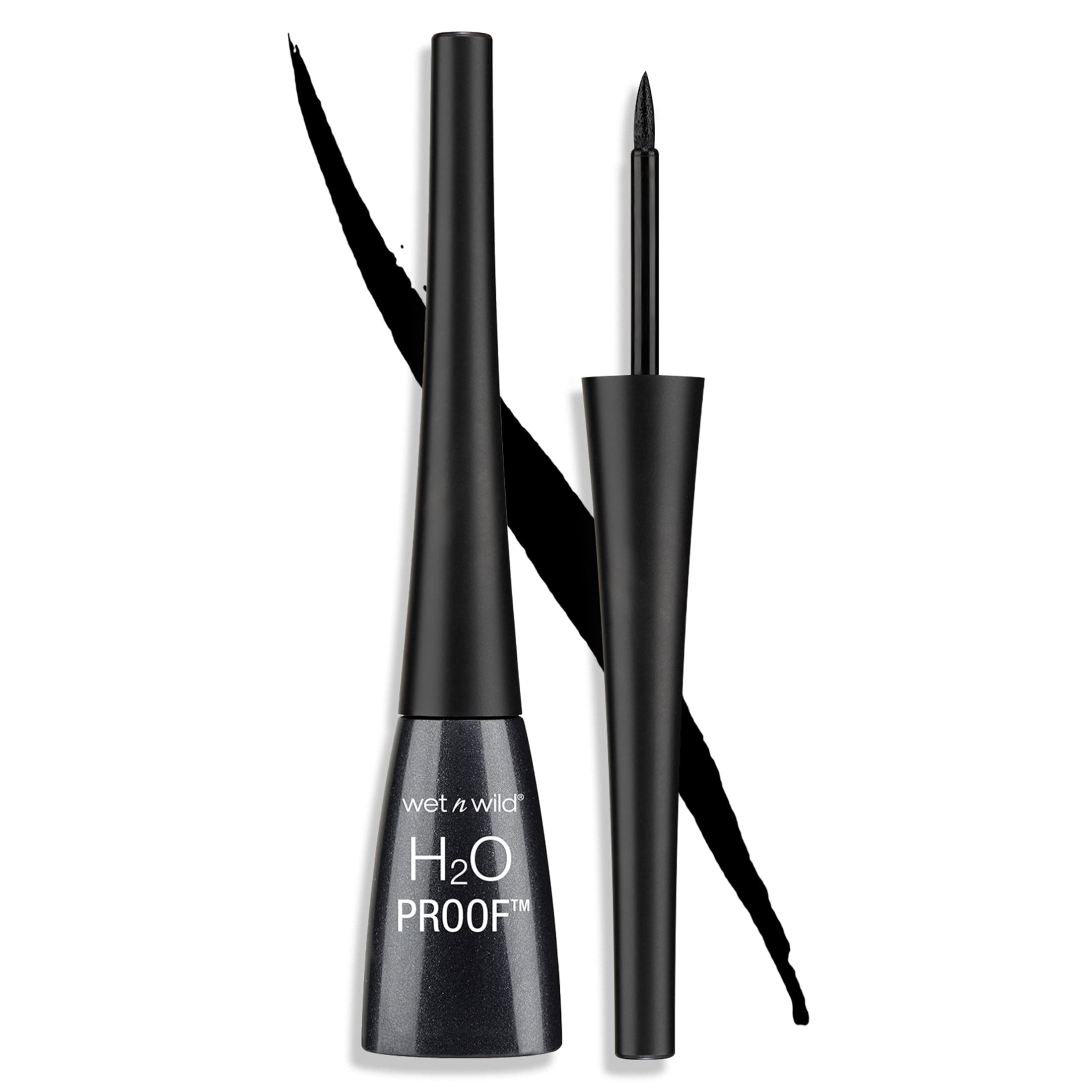 wet n wild H2O Proof Liquid Eyeliner Black Walmart