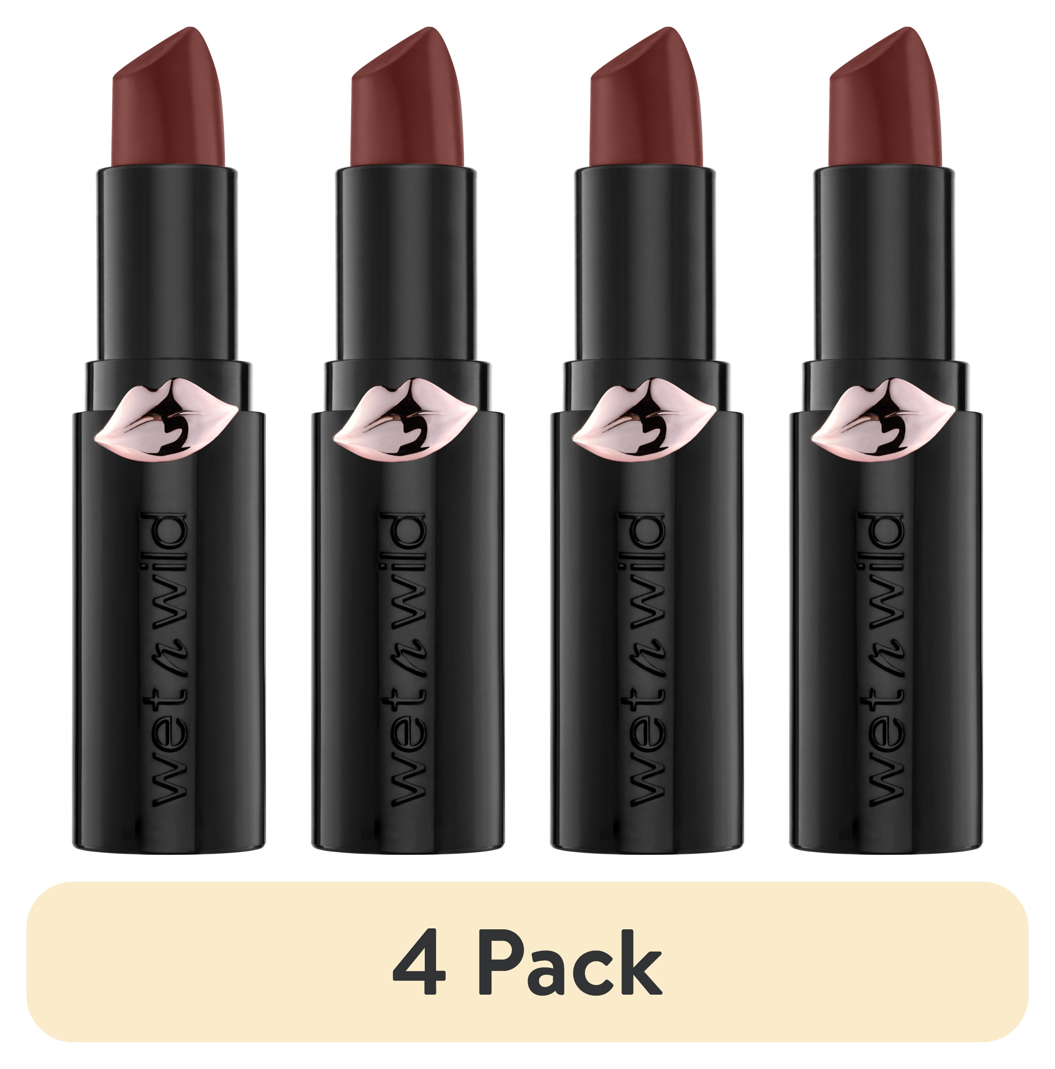 (4 pack) wet n wild Mega Last Matte Lip Color, Cinnamon Spice - Walmart.com