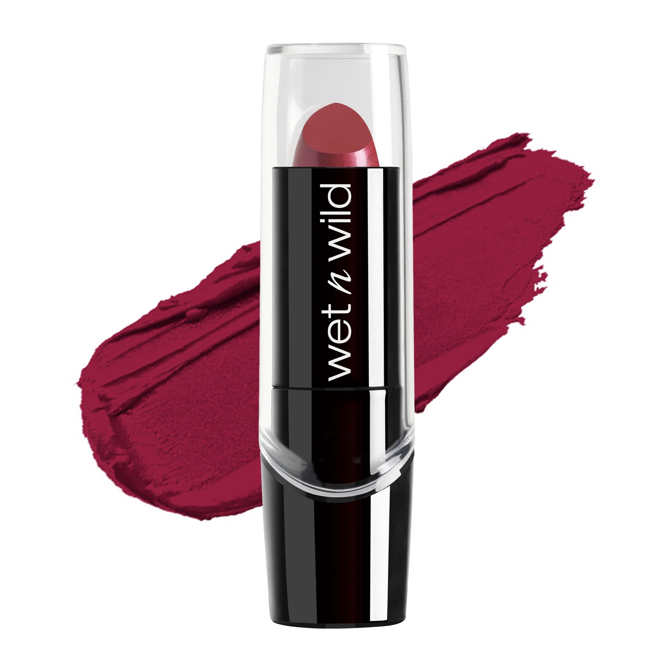 wet n wild Silk Finish Lipstick - Just Garnet - Walmart.com