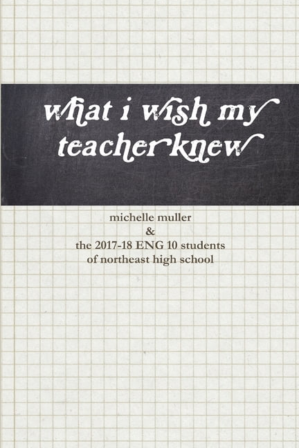 what i wish my teacher knew (Paperback) - Walmart.com