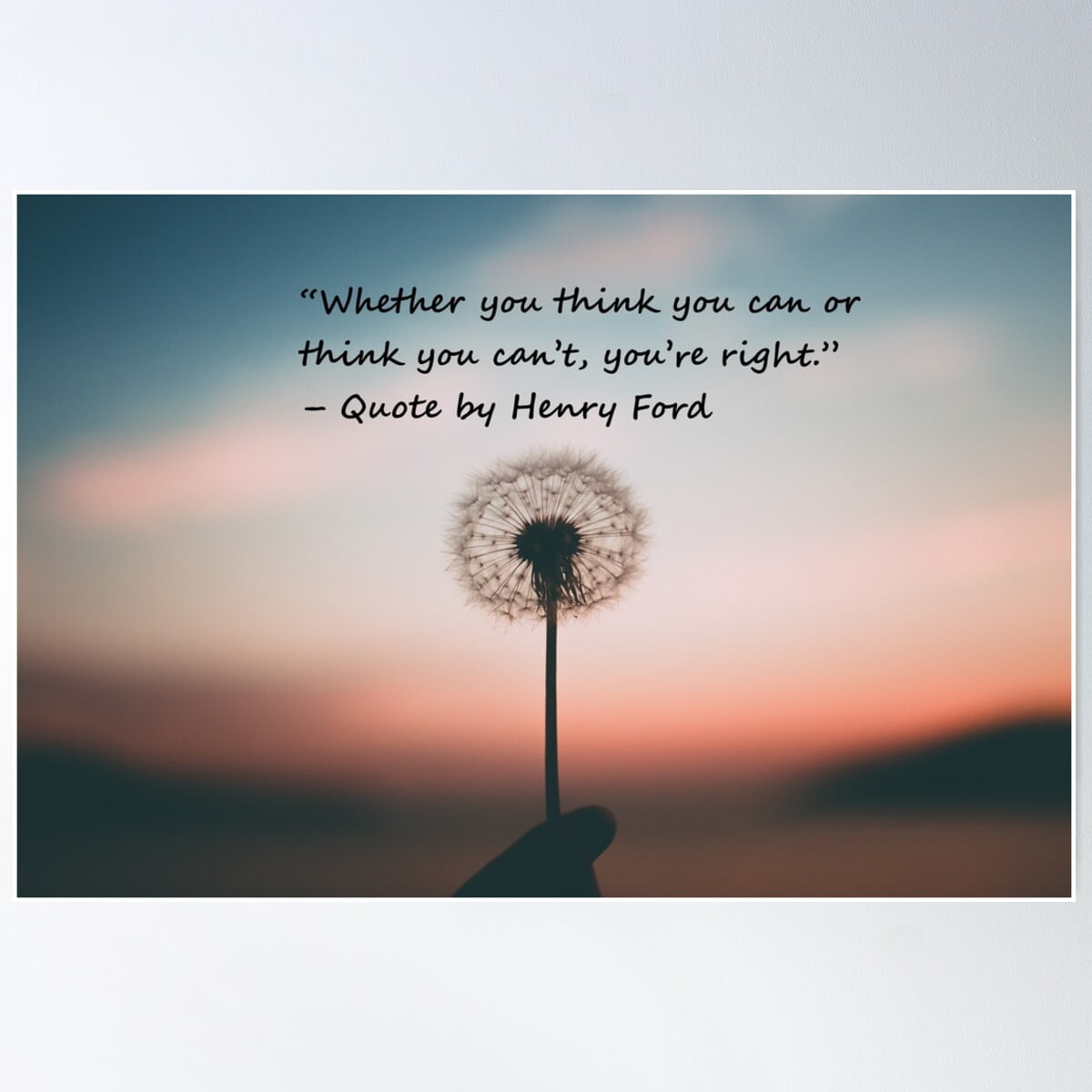 Â€Œwhether You Think You Can Or Think You Canâ€™T, Youâ€™Re Right.Â€ Â€“ Quote By Henry Ford ...