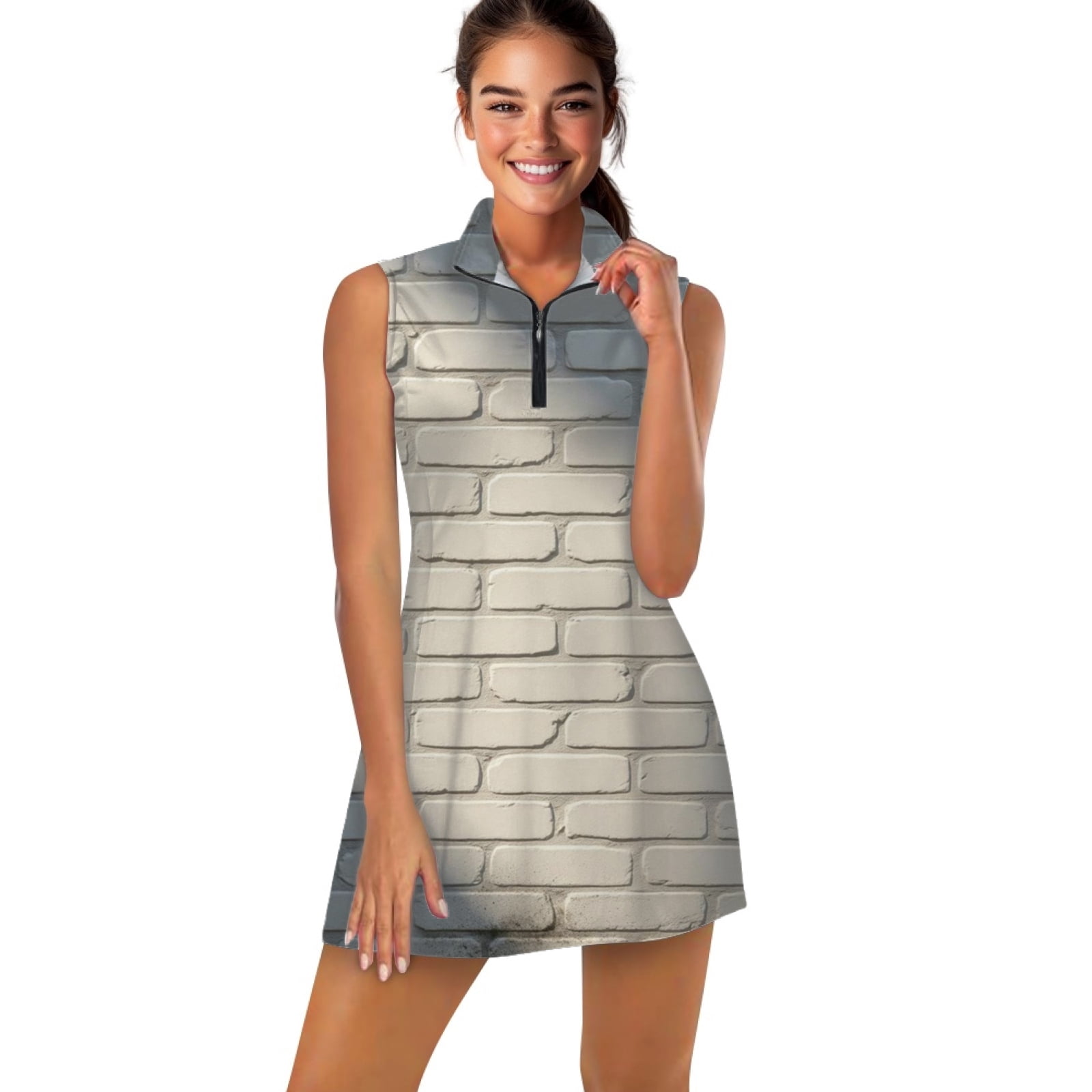 white Brick sunlight Sports Dresses Women Tennis Dress Outdoor ...