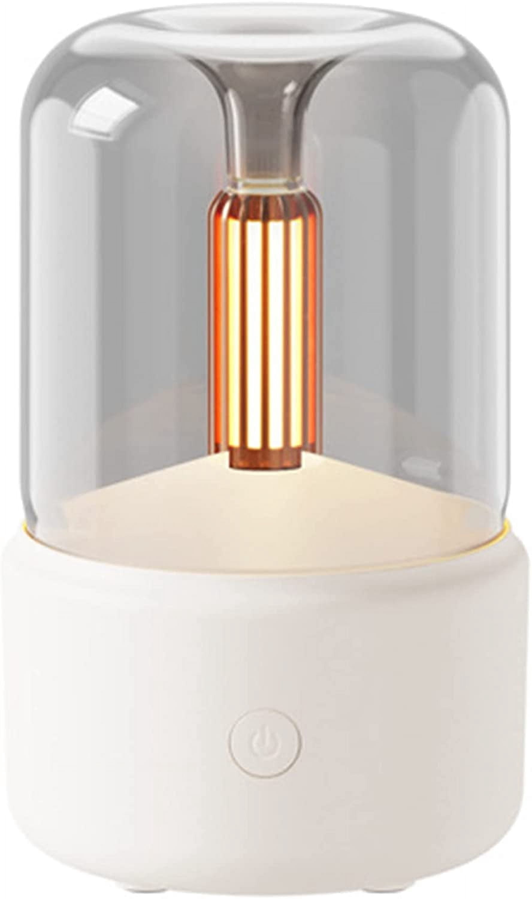 (white)Candlelight lamp Aromatherapy Machine, Essential Oil Diffuser ...