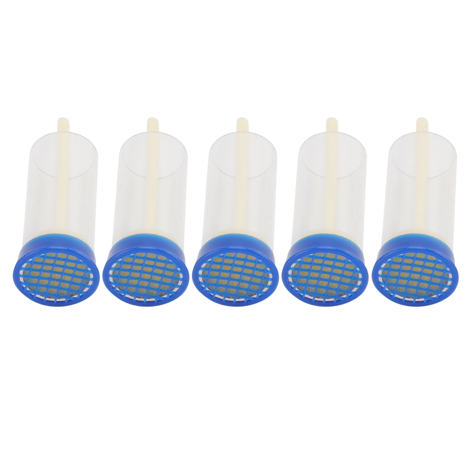 white Queen Bee marking cage, 5pcs Queen Bee Marking cage lightweight ...