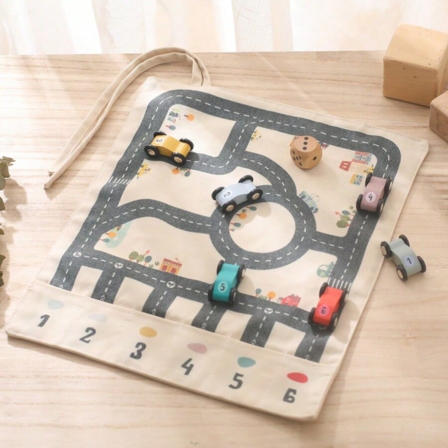 white Traffic Playset, Traffic Playset for Children - Educational Toy ...