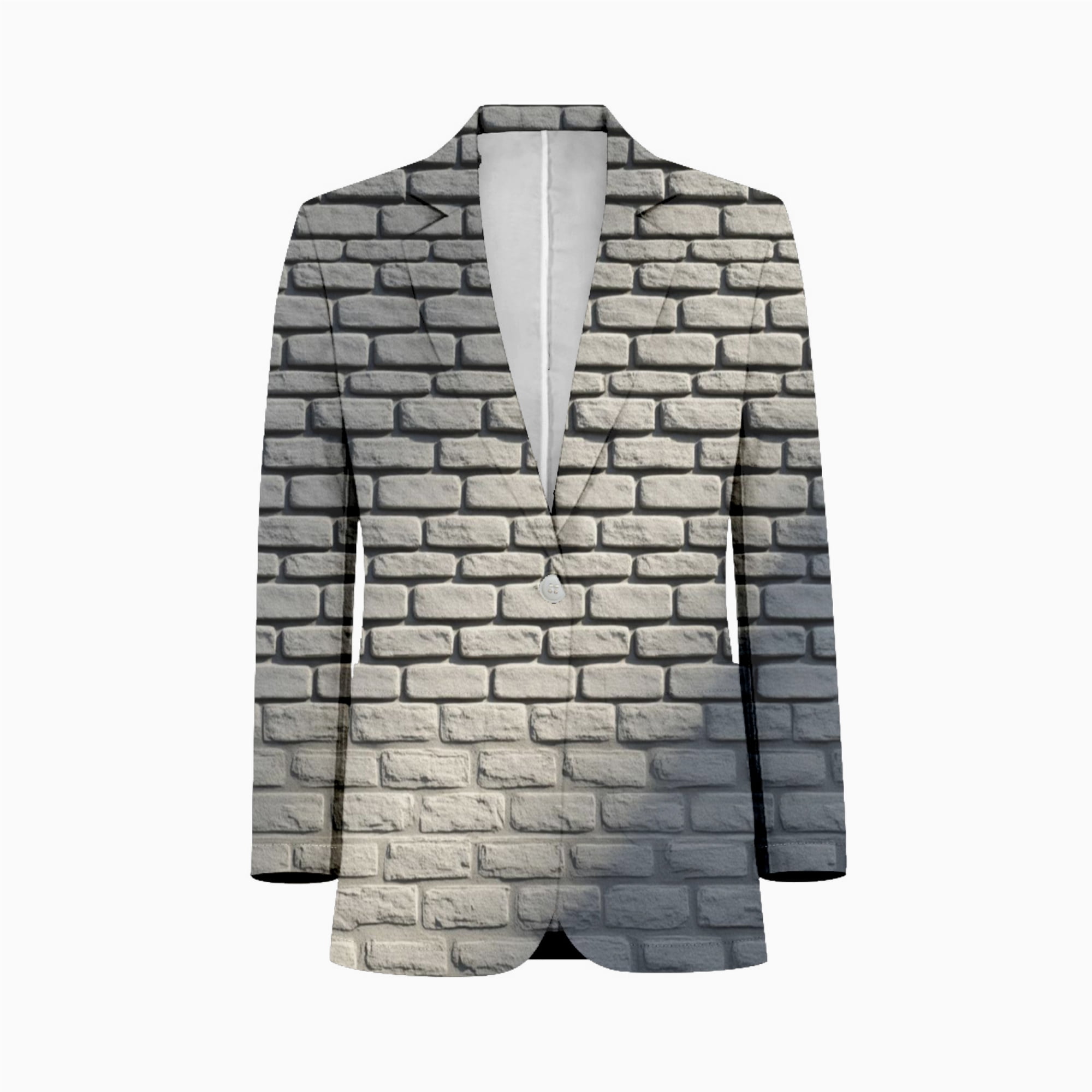 white brick wall Mens Suits Shawl Collar Slim Fit Suit Mens Groom ...