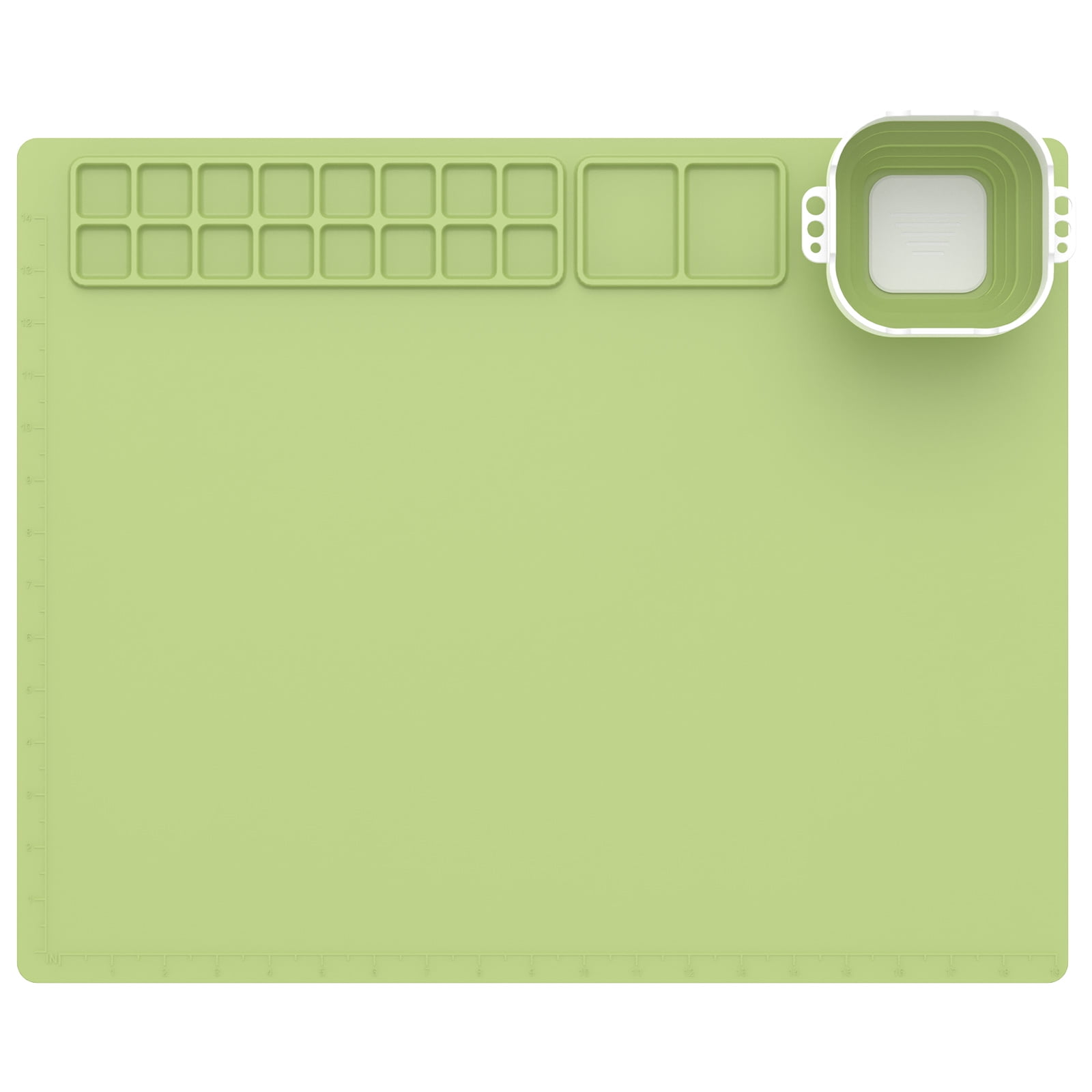 widshovx Silicone Painting Mat 20 x 16 inch Large Silicone Artist Mat ...