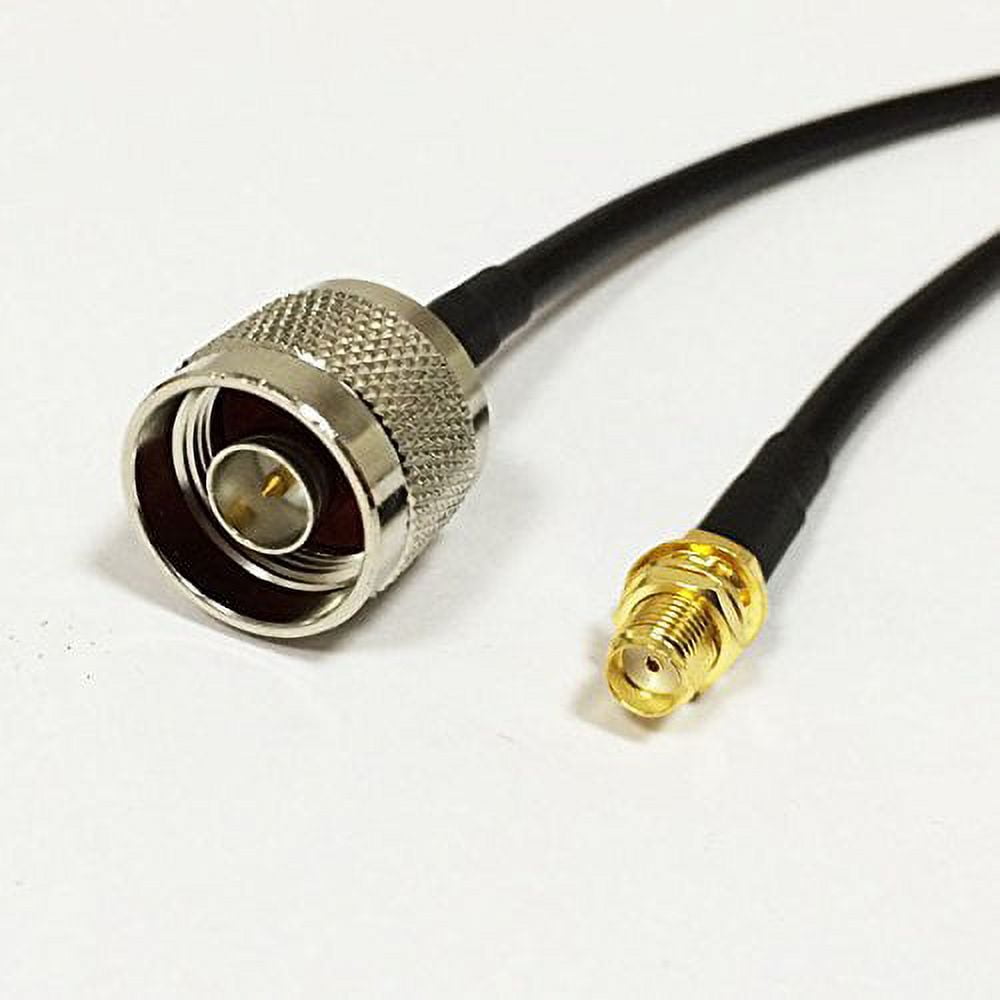 wifi antenna extension cable SMA female to N Male adapter RG58 50cm 20 ...