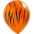 wild jungle safari tiger print balloons party supplies decorations ...