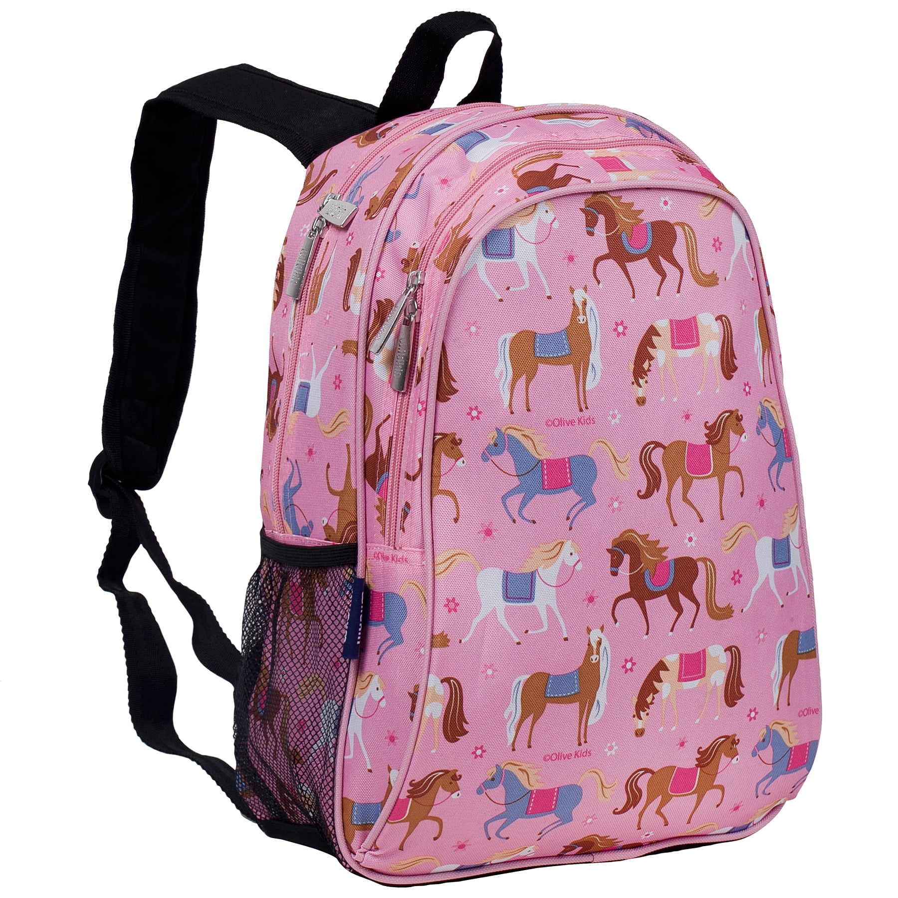 wildkin 15 inch kids backpack for boys & girls, 600-denier polyester ...