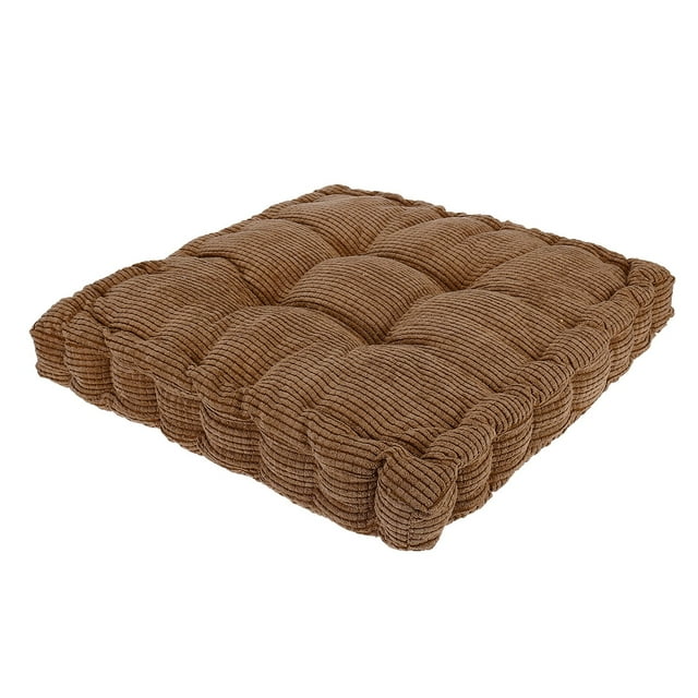 wileqep 18x18 inches Square Chair Cuhsion Thicken Tufted Seat Cushion ...