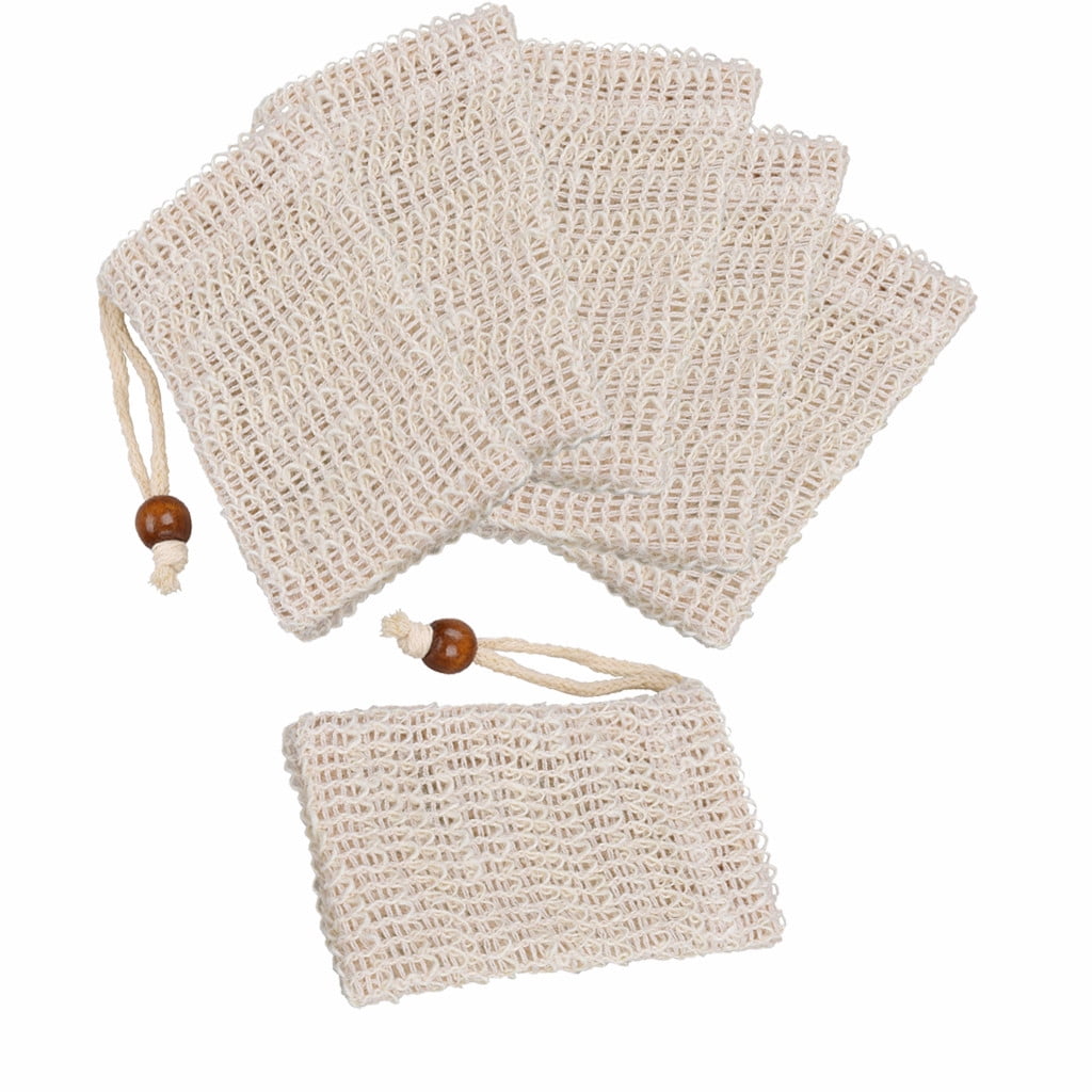 wileqep 6PCS Bar Soap Pouch Soap Bag Soap Saver Bag Zero Waste Mesh Bar ...