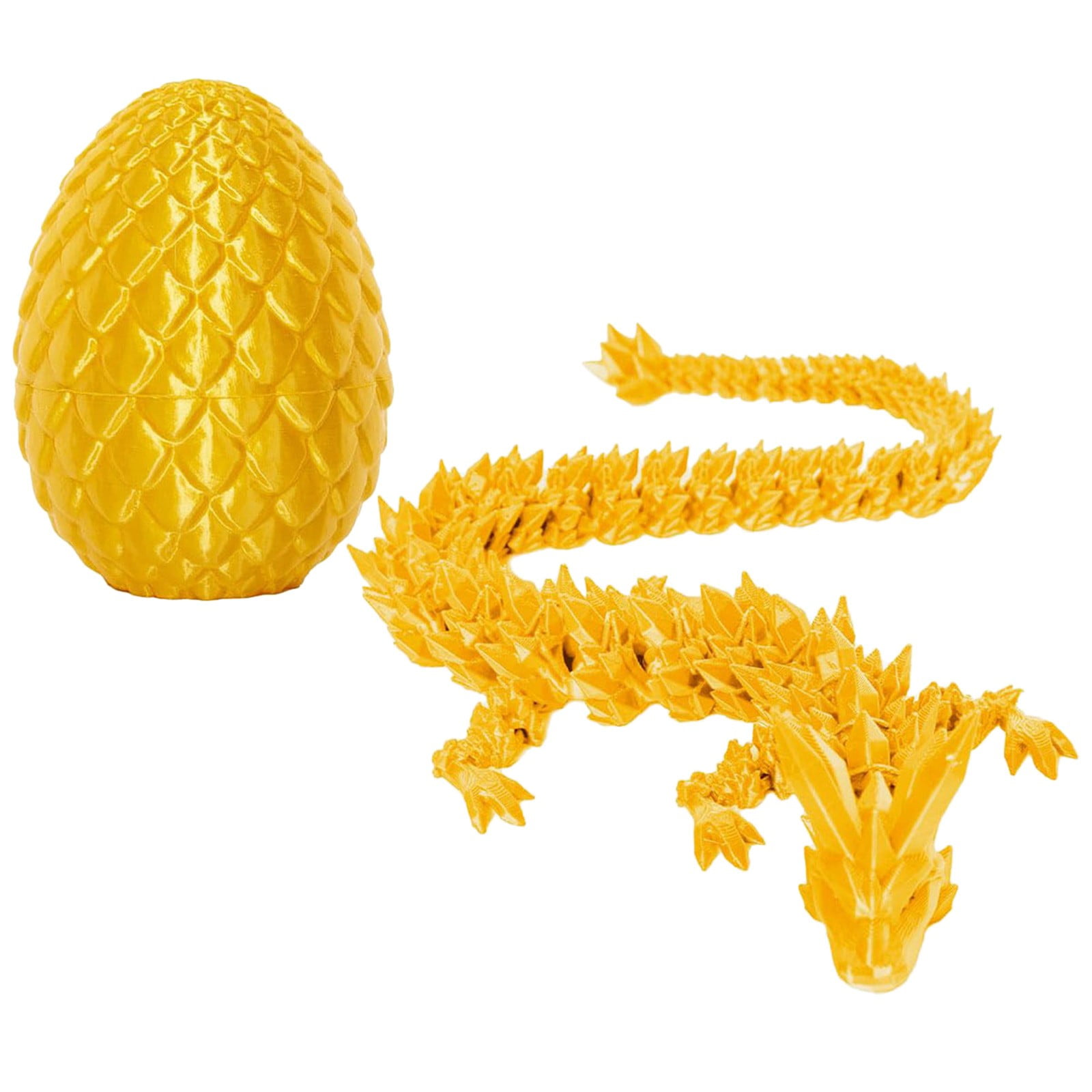 wileqep Articulated Dragon, 3D Printed Dragon in Egg, 15Inch Fly Dragon ...