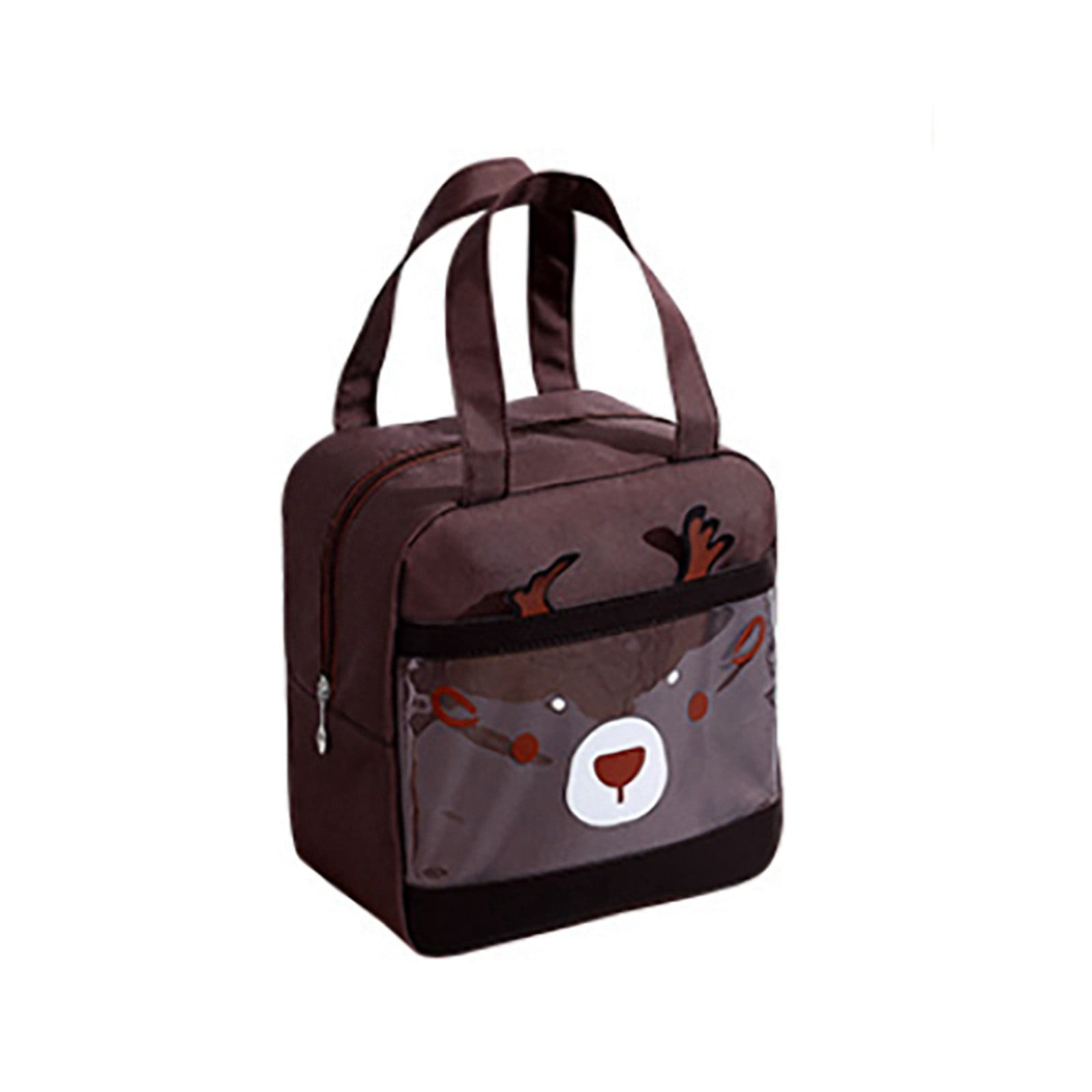 wileqep Cloth Cartoon Lunch Box Bag Cute With Meal Bag Portable Lunch ...