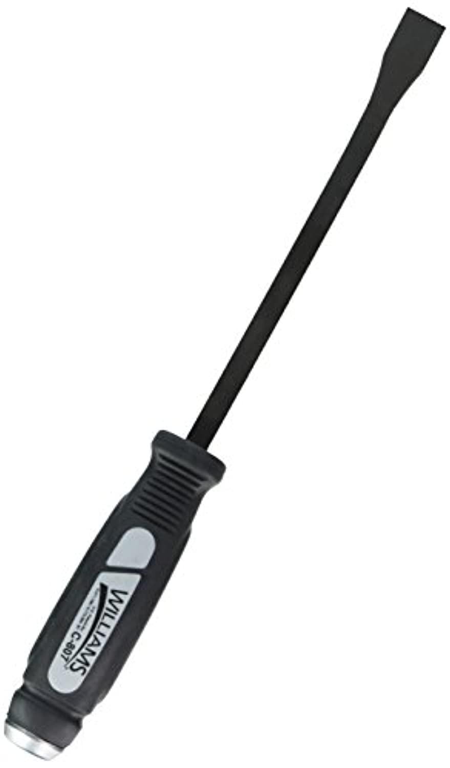 12" Long Screwdriver Type Prybar With Ergonomic Comfortable Grip And ...