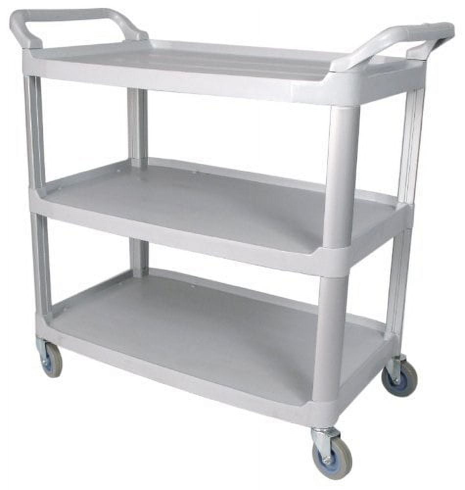 winco usa 3-tier utility cart, gray - Walmart.com