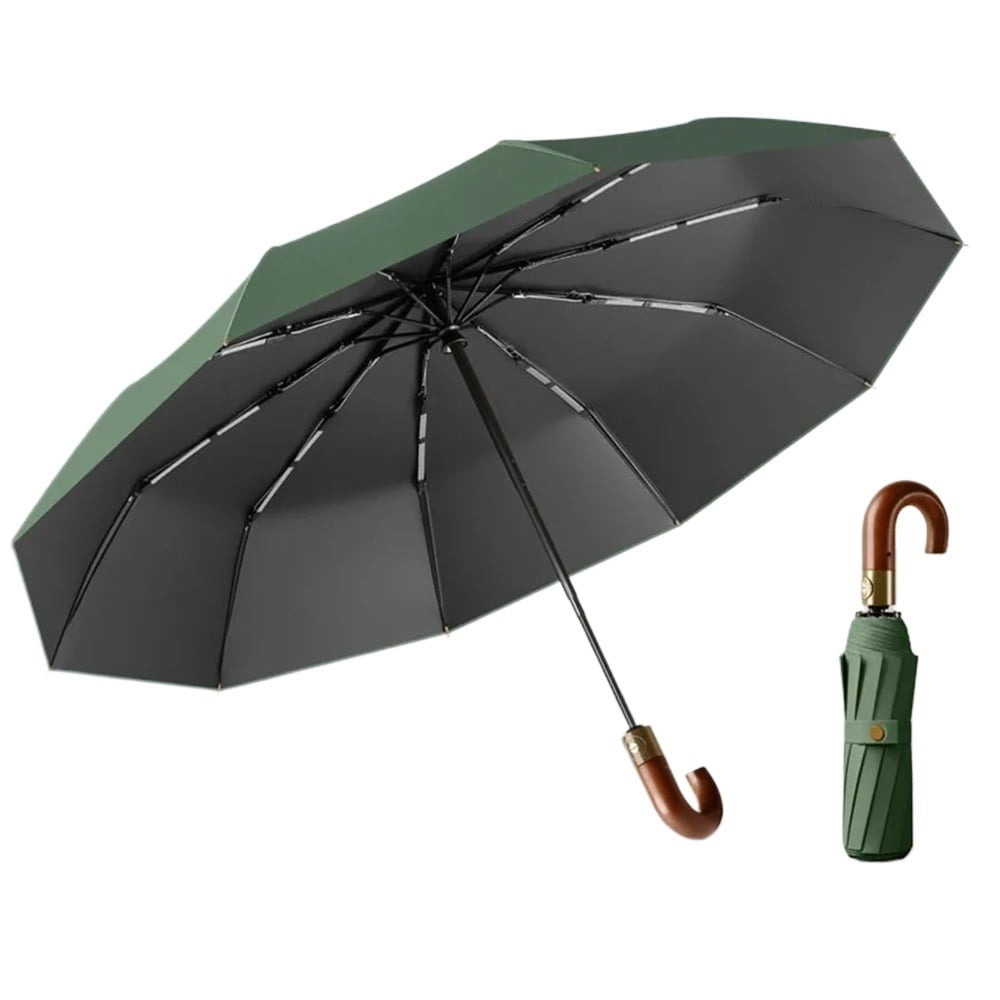 The windproof and UV-resistant, freely foldable automatic umbrella ...