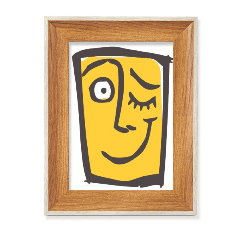 wink fsketch happy desktop wooden photo frame display picture art ...