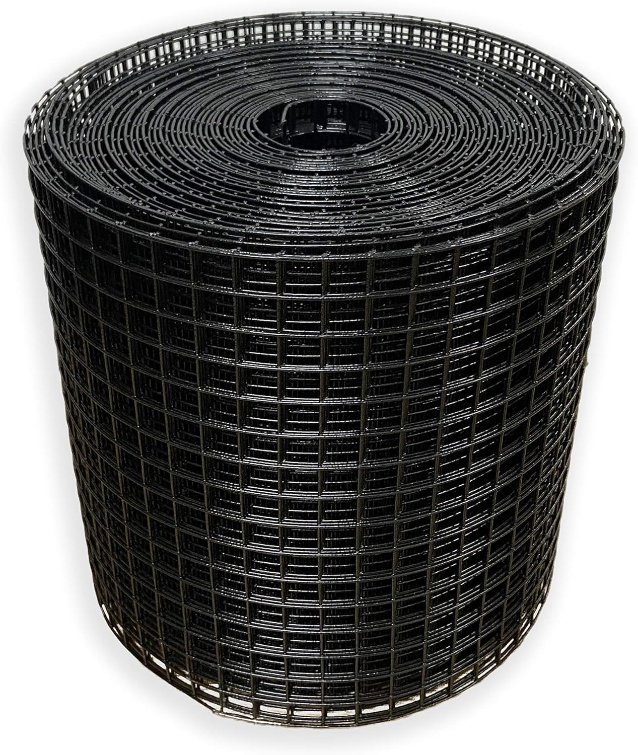**wire mesh screen for solar panel protection 50’ x 8” x 1/2” black pvc ...