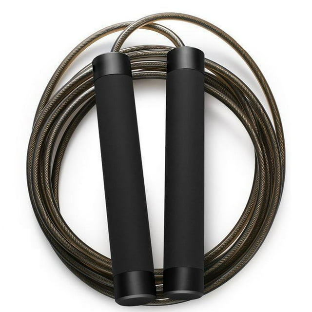 wire rope Quickwittc Jump Rope-360 Degree Spin, Adjustable Tangle-Free ...