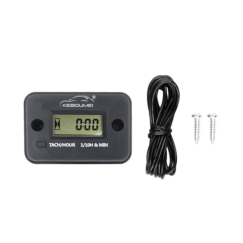 wired-Wireless Digital Hour Meter Vibration Waterproof Engine Motohours ...