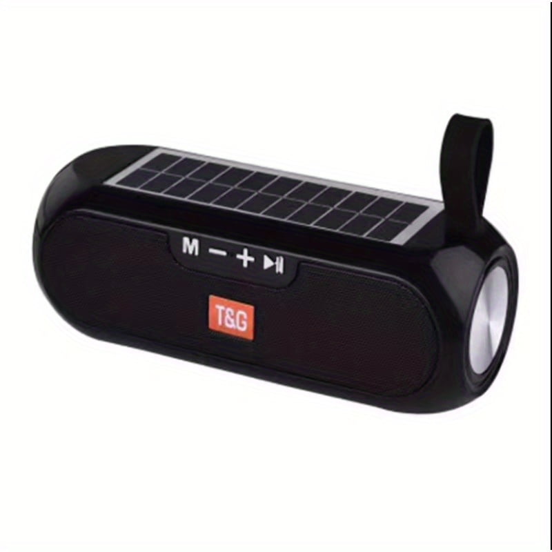 wireless bluetooth speakers with solar power FM radio TF card function ...