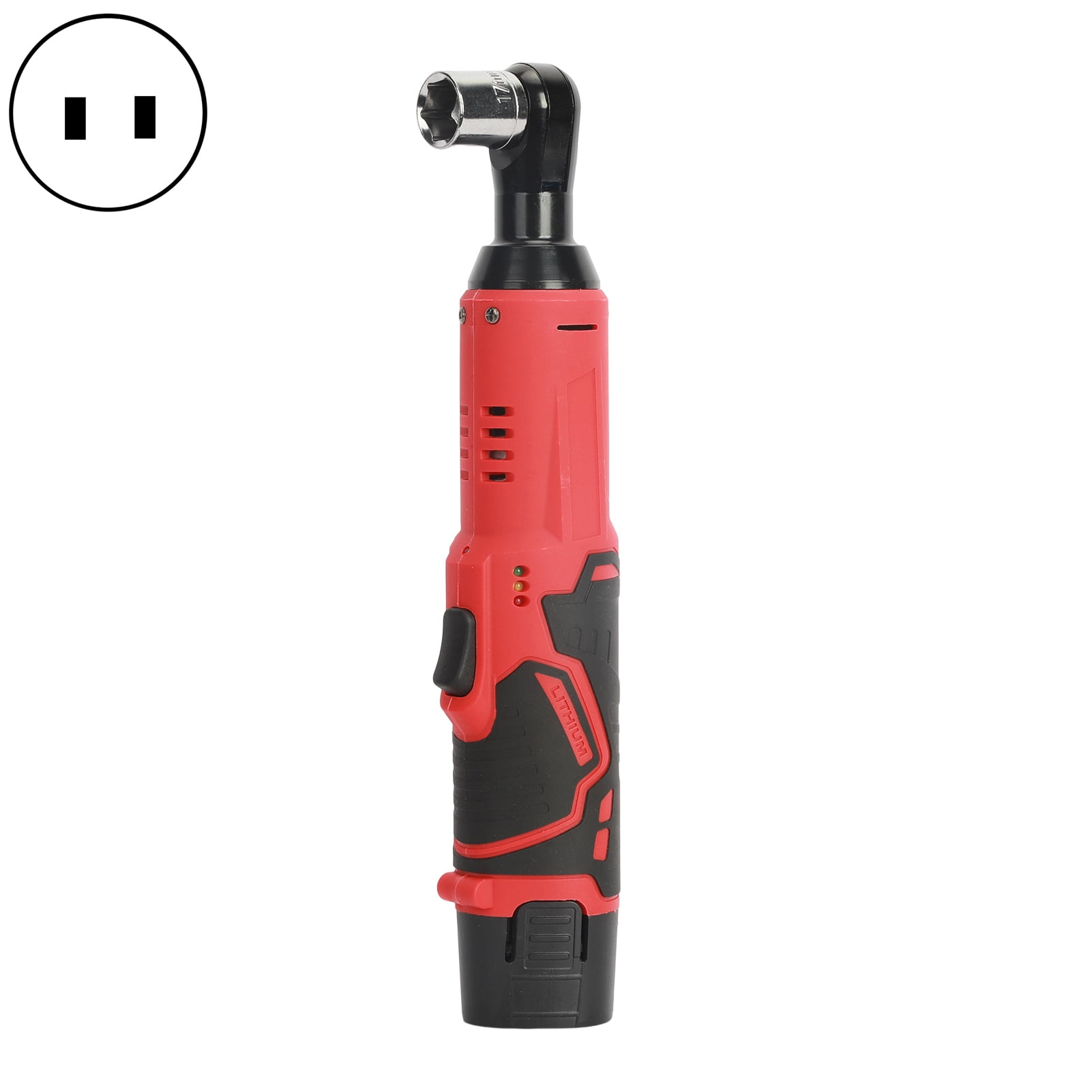 wirlsweal 1 Set 3/8 Inch Electric Ratchet Wrench Right Angle 2 ...