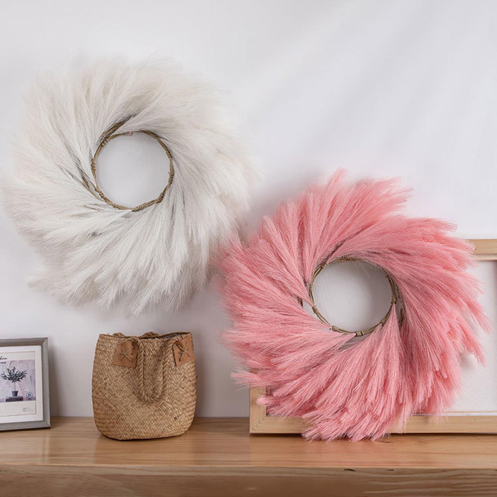 wirlsweal Artificial Wreath Realistic Looking Vivid Color Eco-friendly ...